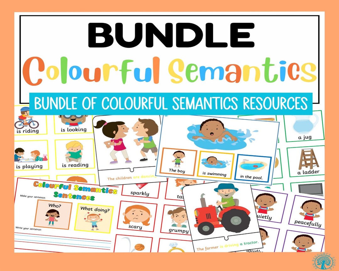 Colourful Semantics Resource Bundle - Etsy