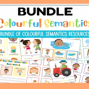 Colourful Semantics Resource Bundle - Etsy
