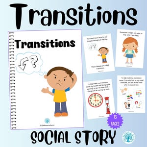 Transitions Social Story - Etsy