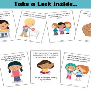 It is OK Not to Be First Social Story - Etsy