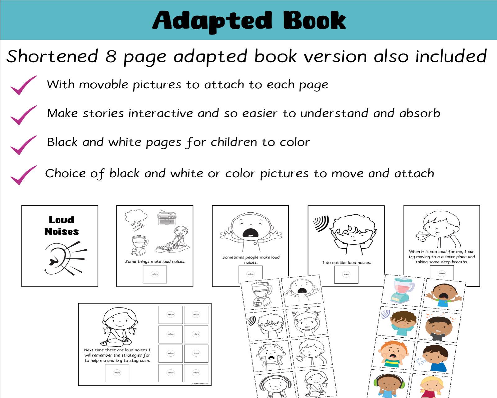 Loud Noises Social Story - Etsy