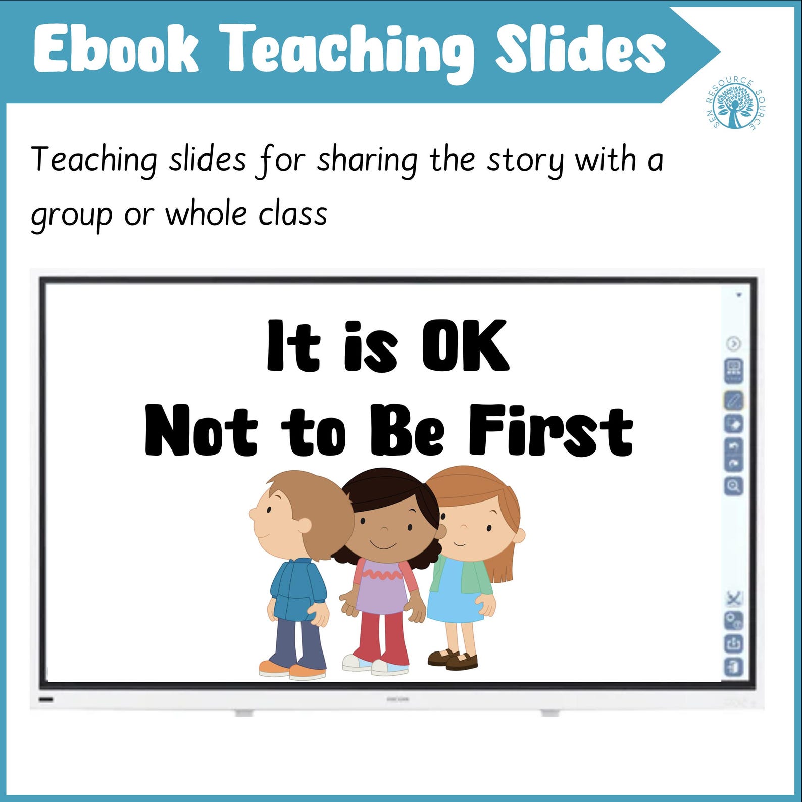 It is OK Not to Be First Social Story - Etsy