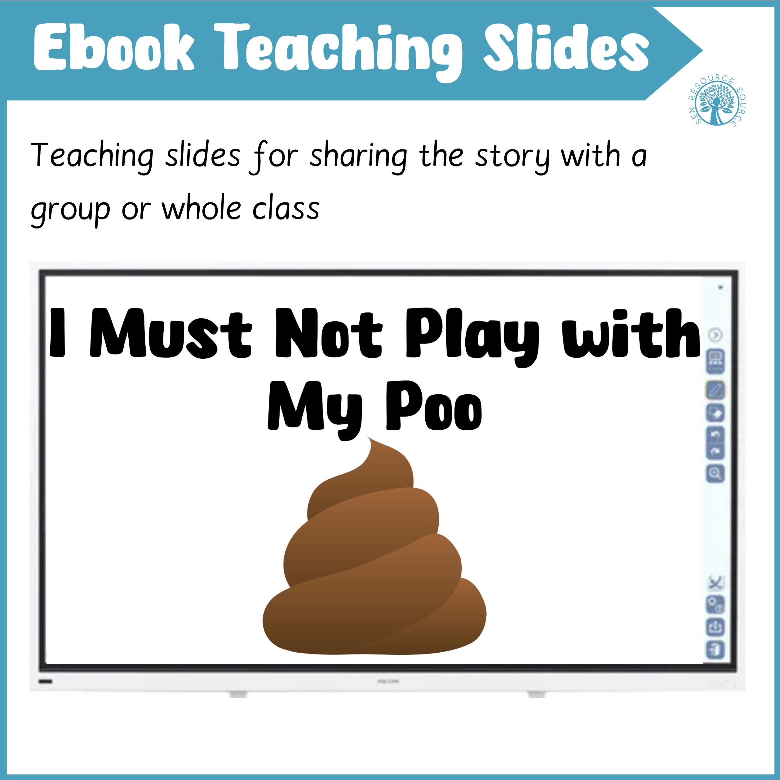 I Must Not Play With My Poo Social Story - Etsy