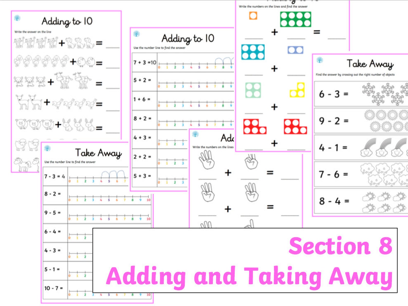 Early Maths Support Workbook - Etsy