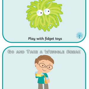 Movement Break Activity Cards for Classroom Behaviour Support, Helpful ...