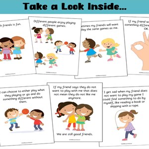 Playing With Friends Social Story - Etsy