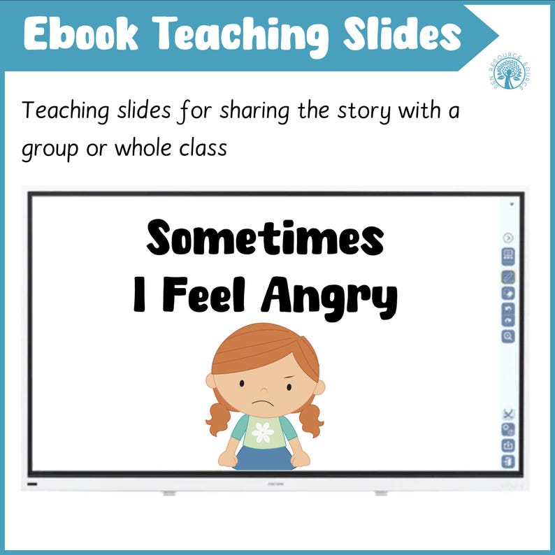 Sometimes I Feel Angry Social Story - Etsy