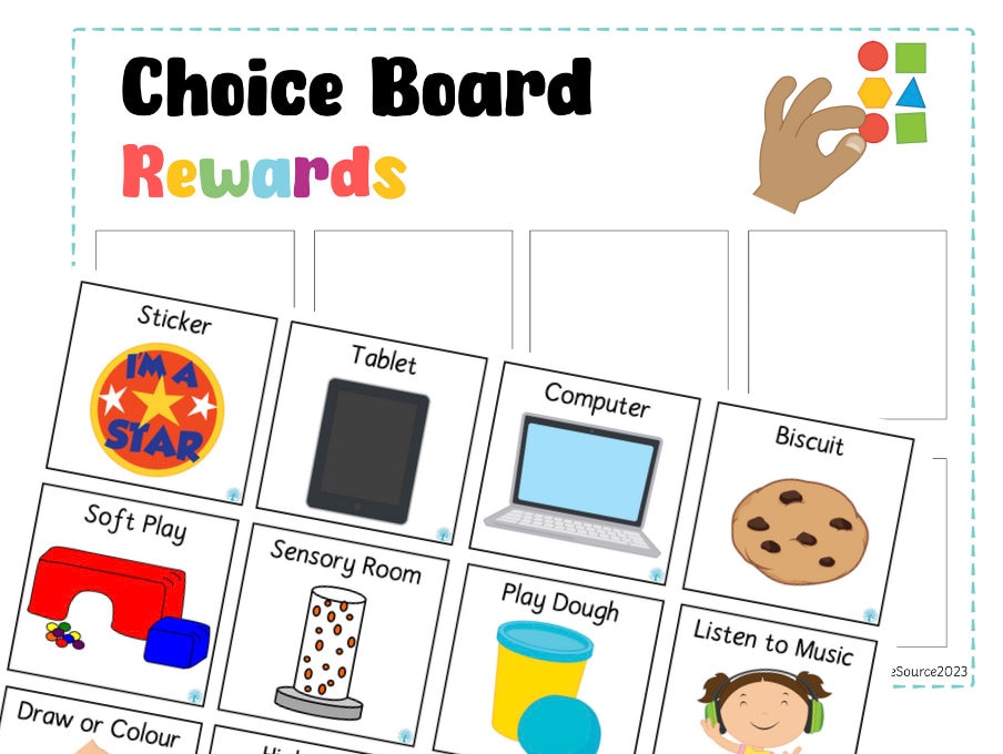 Choice Boards Visual Support for Autism and SEN - Etsy