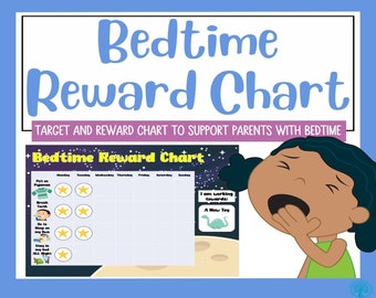 Printable Children's Bedtime Reward Chart - Etsy
