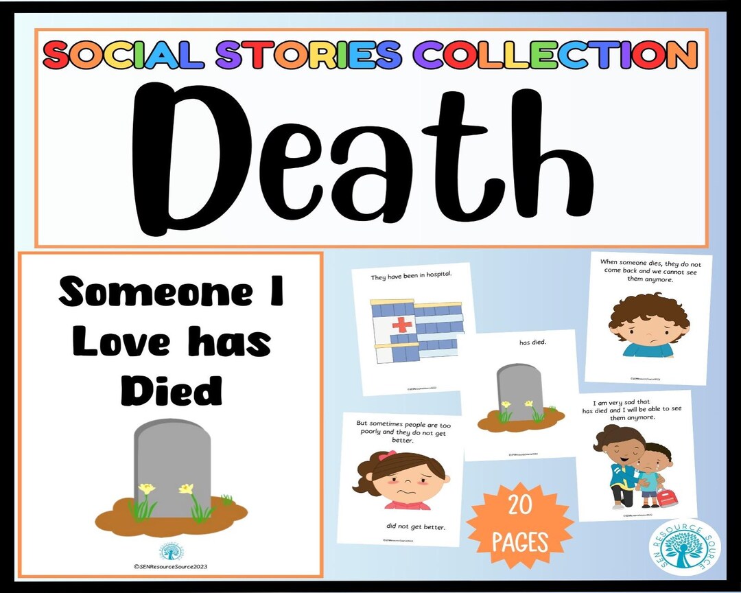 Death Social Story - Etsy