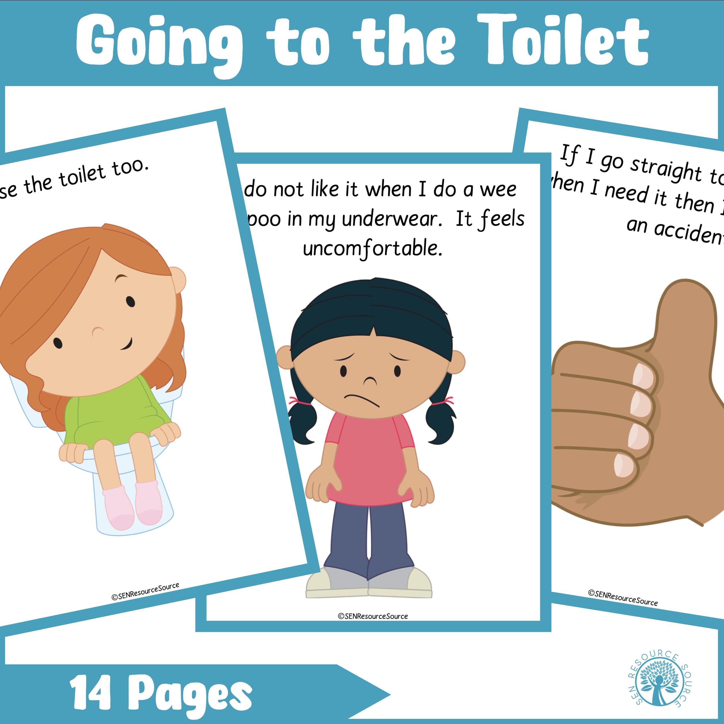 Using a Toilet Social Story - Etsy