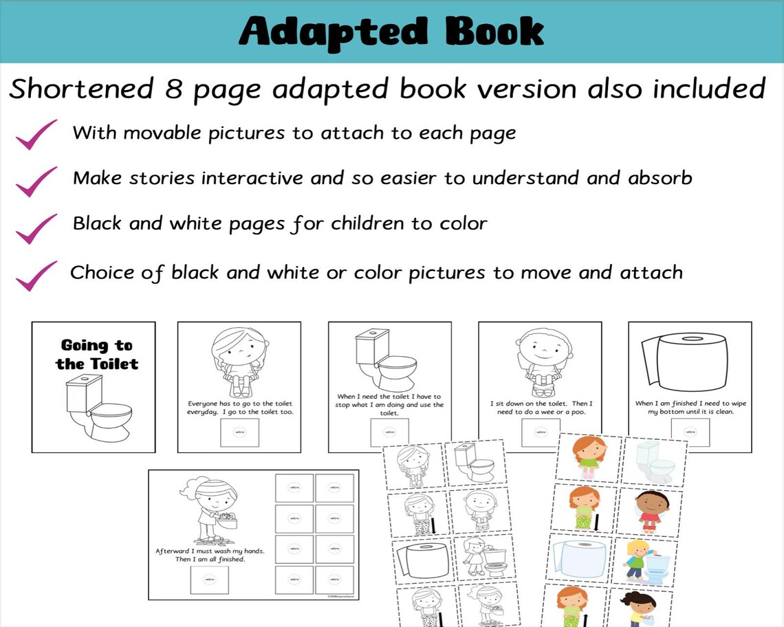 Using a Toilet Social Story - Etsy