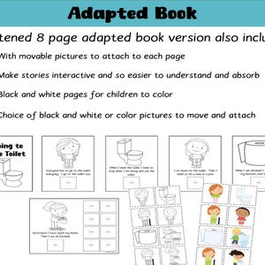 Using a Toilet Social Story - Etsy