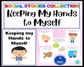 Keeping My Hands to Myself / 18-page E-book Full Color Digital File PDF ...