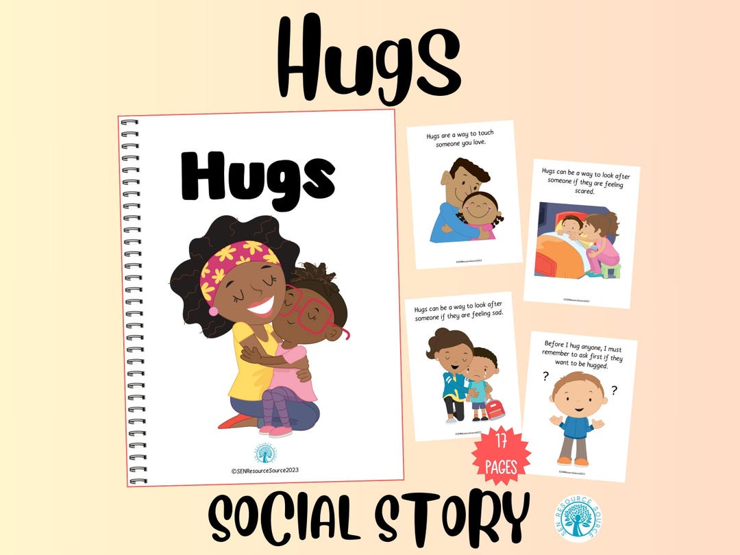 Hugs Social Story - Etsy