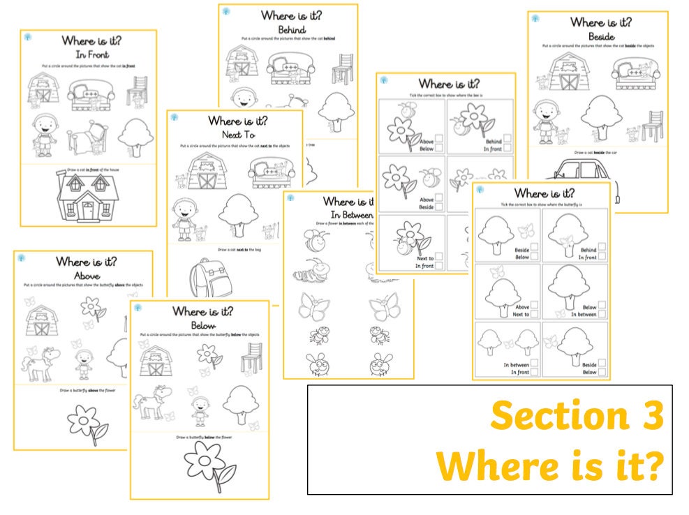 Early Maths Support Workbook - Etsy