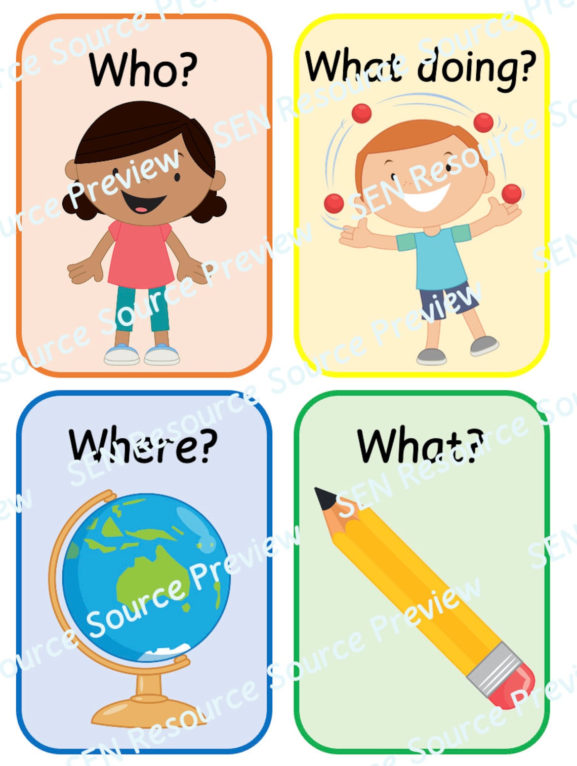 Colourful Semantics Resource Bundle - Etsy