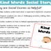 Kind Words Social Story - Etsy