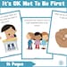 It is OK Not to Be First Social Story - Etsy