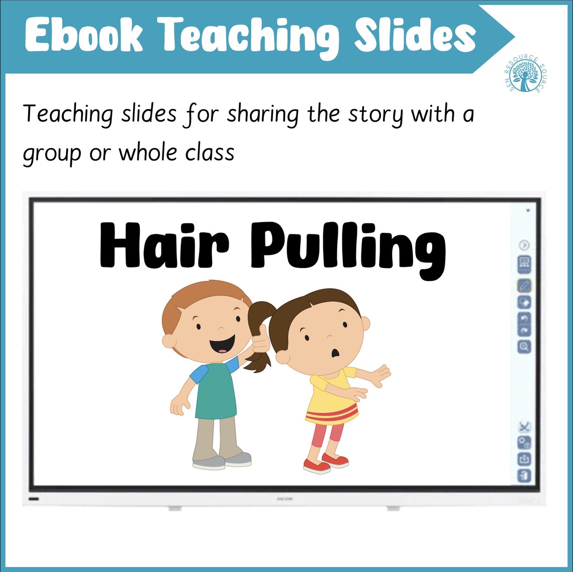 Hair Pulling Social Story - Etsy