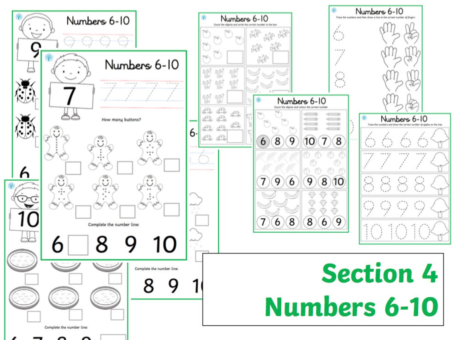 Early Maths Support Workbook - Etsy