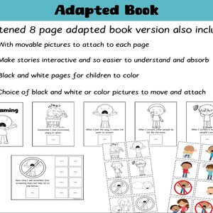 Screaming Social Story - Etsy