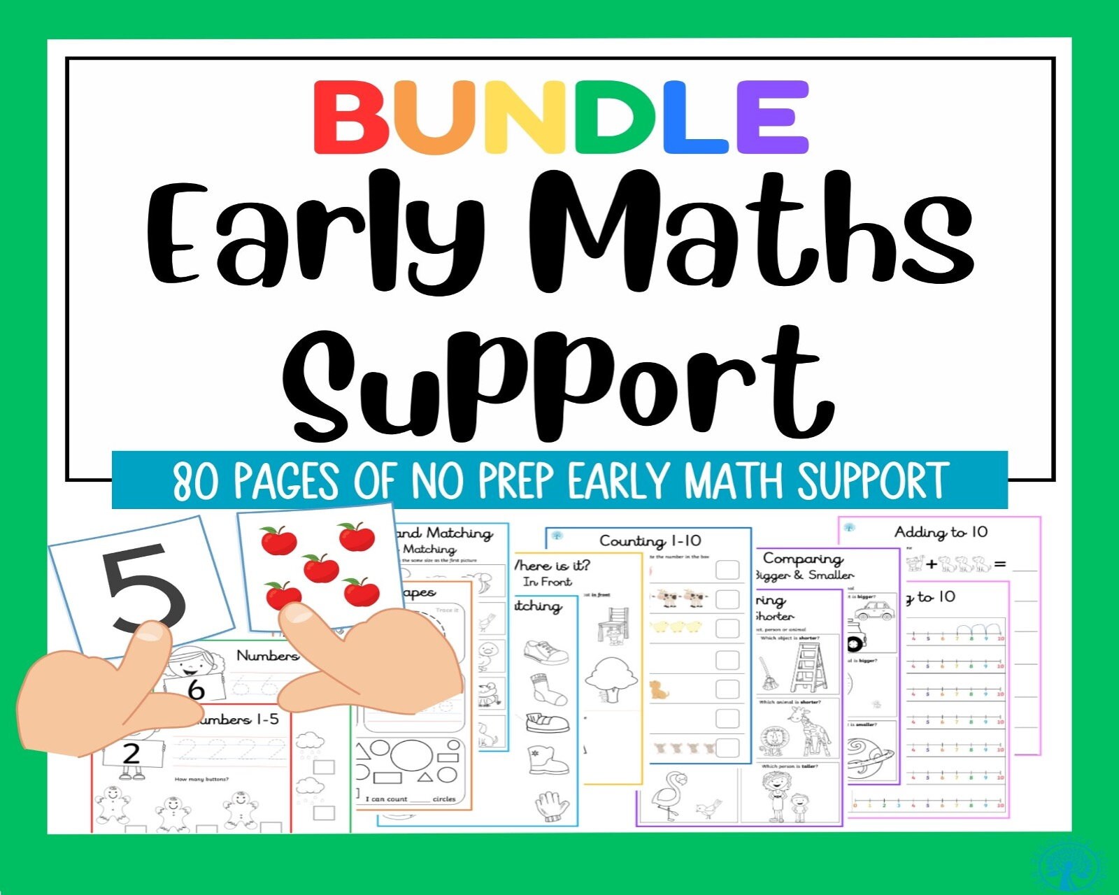 Early Maths Support Workbook - Etsy