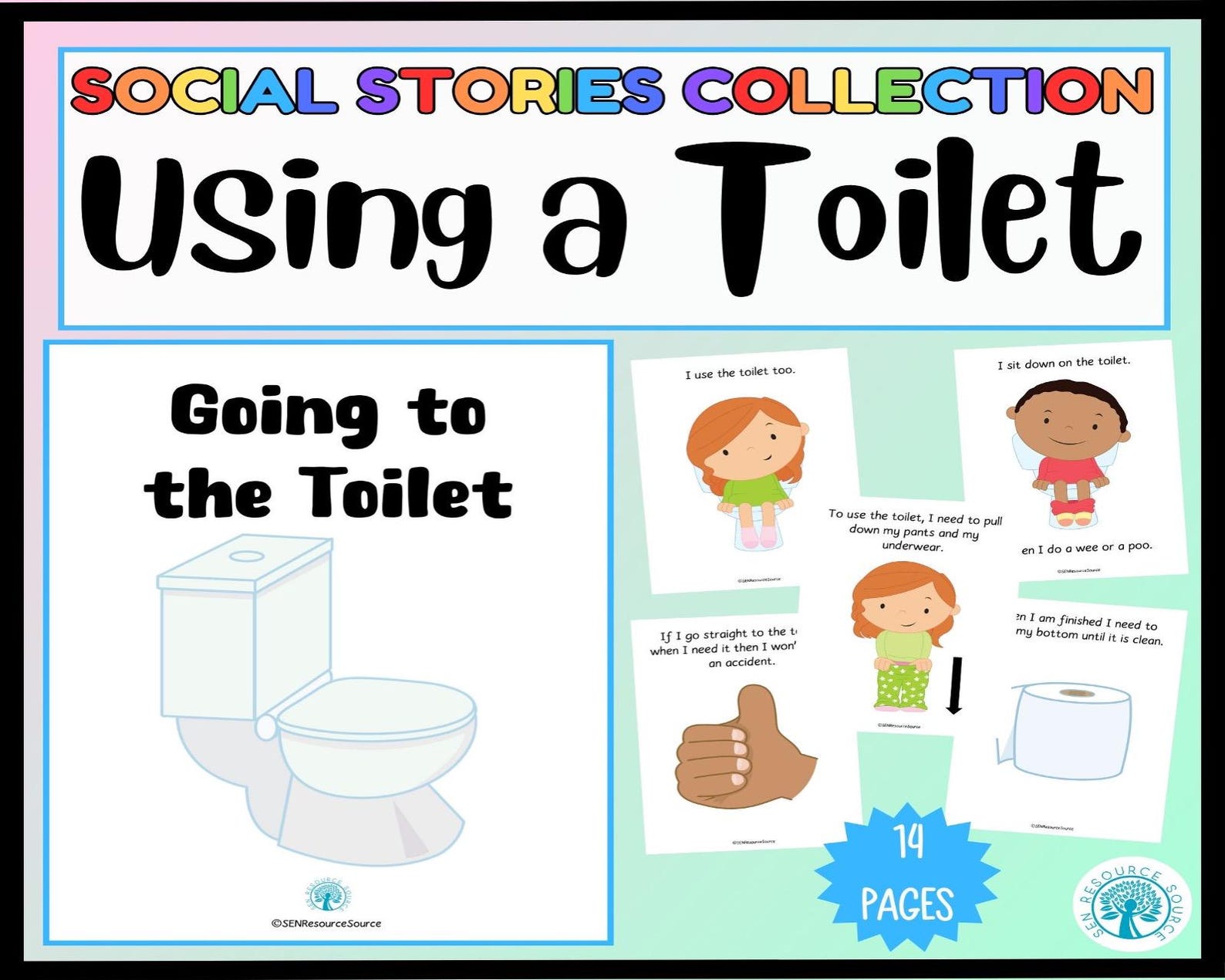 Using a Toilet Social Story - Etsy