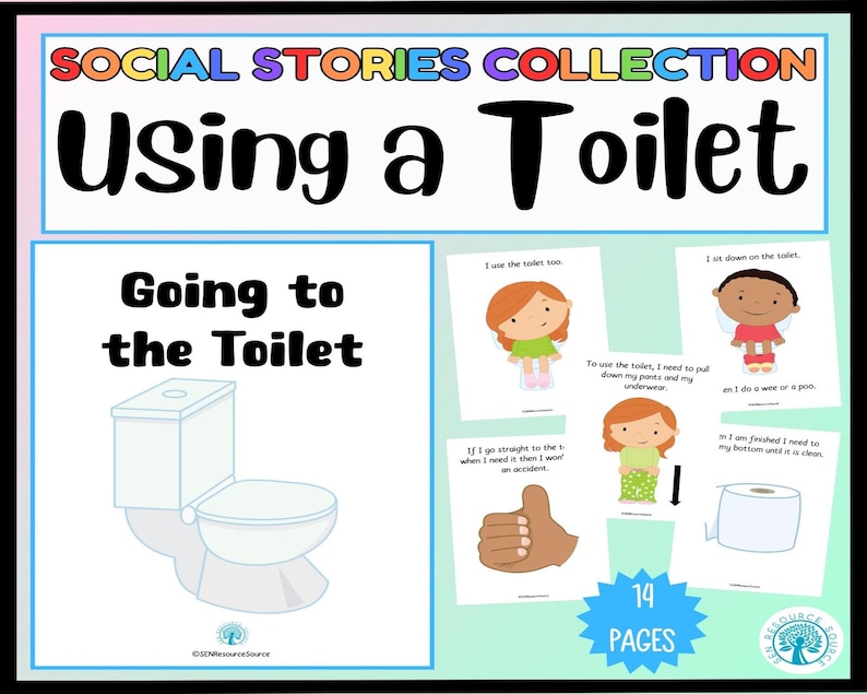 Using a Toilet Social Story - Etsy