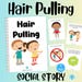 Hair Pulling Social Story - Etsy