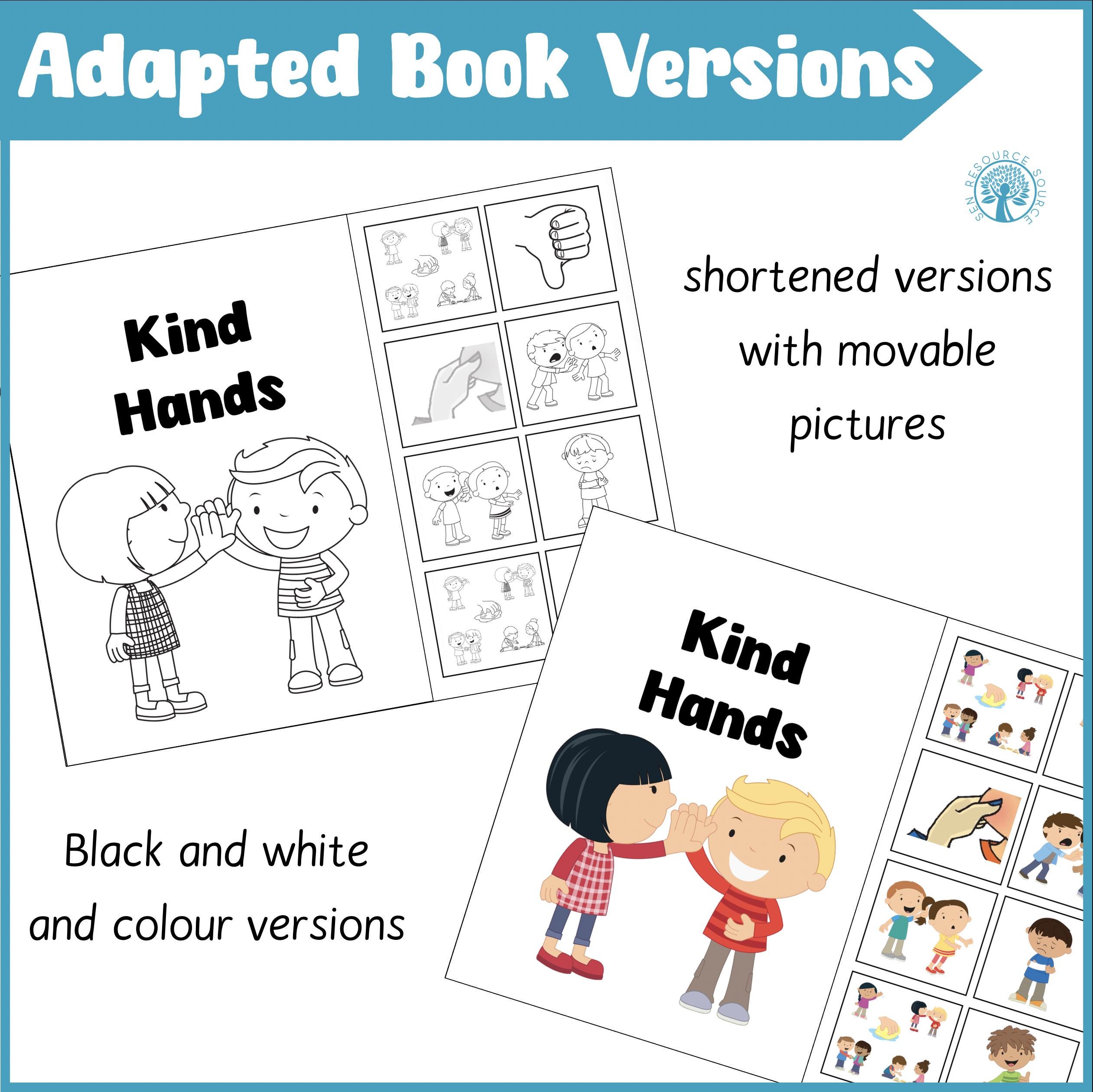 Kind Hands Social Story - Etsy