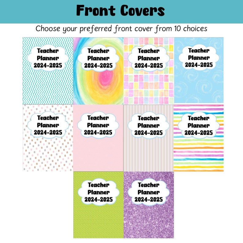 Teacher Planner 2024-2025 - Etsy