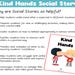 Kind Hands Social Story - Etsy