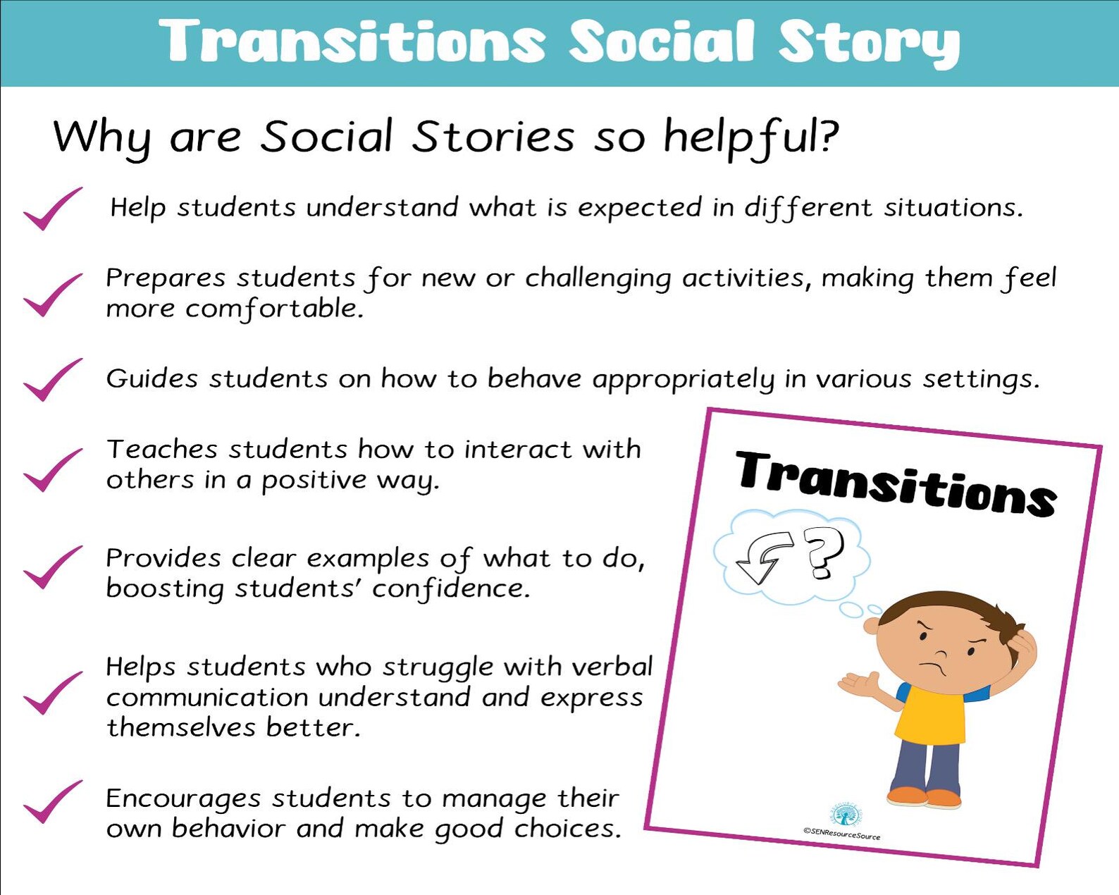 Transitions Social Story - Etsy