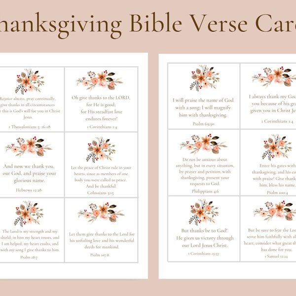 Bible Verse Cards - Etsy