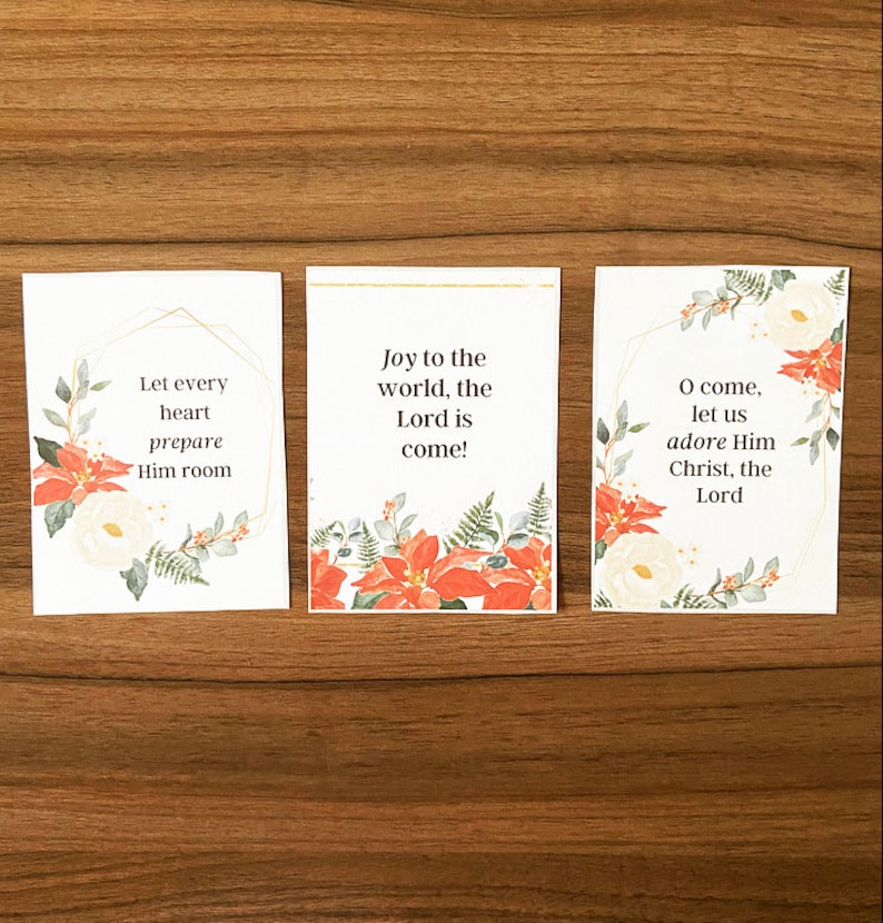 Christmas Bible Verse Cards | Christmas Lyrics | Christmas Scripture ...