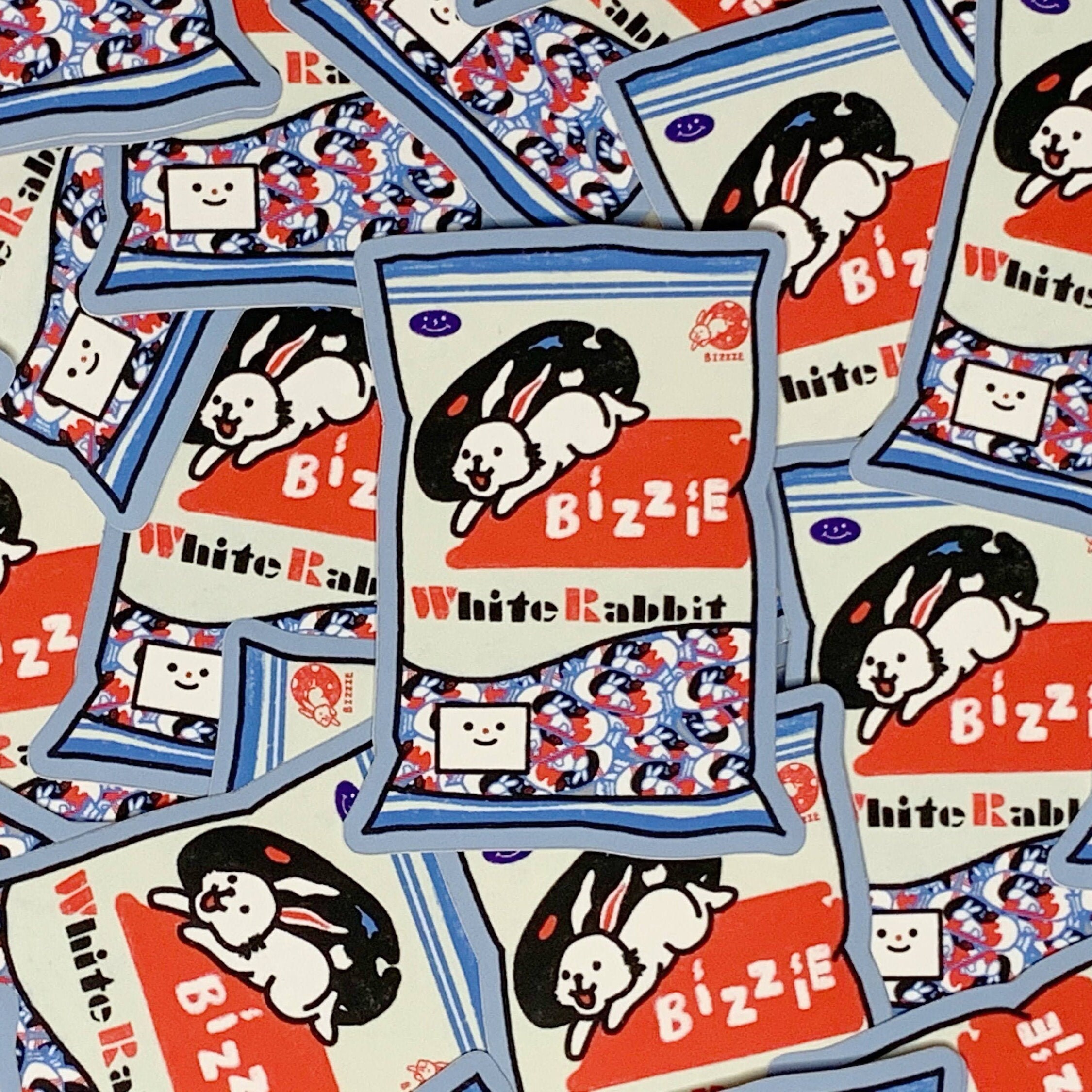 White Rabbit Candy Cute Kawaii Decal Stickers - Etsy