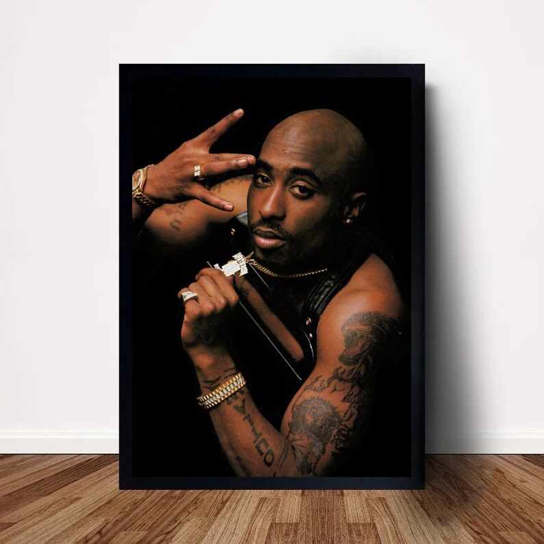 Tupac 2pac Music Poster Canvas Wall Art Home Decor no Frame - Etsy
