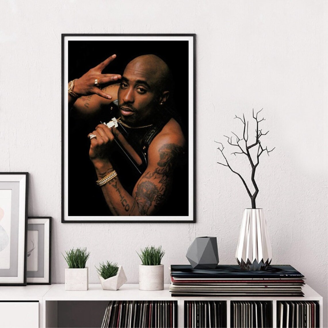 Tupac 2pac Music Poster Canvas Wall Art Home Decor no Frame - Etsy