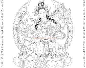 Tara Coloring Page - Etsy