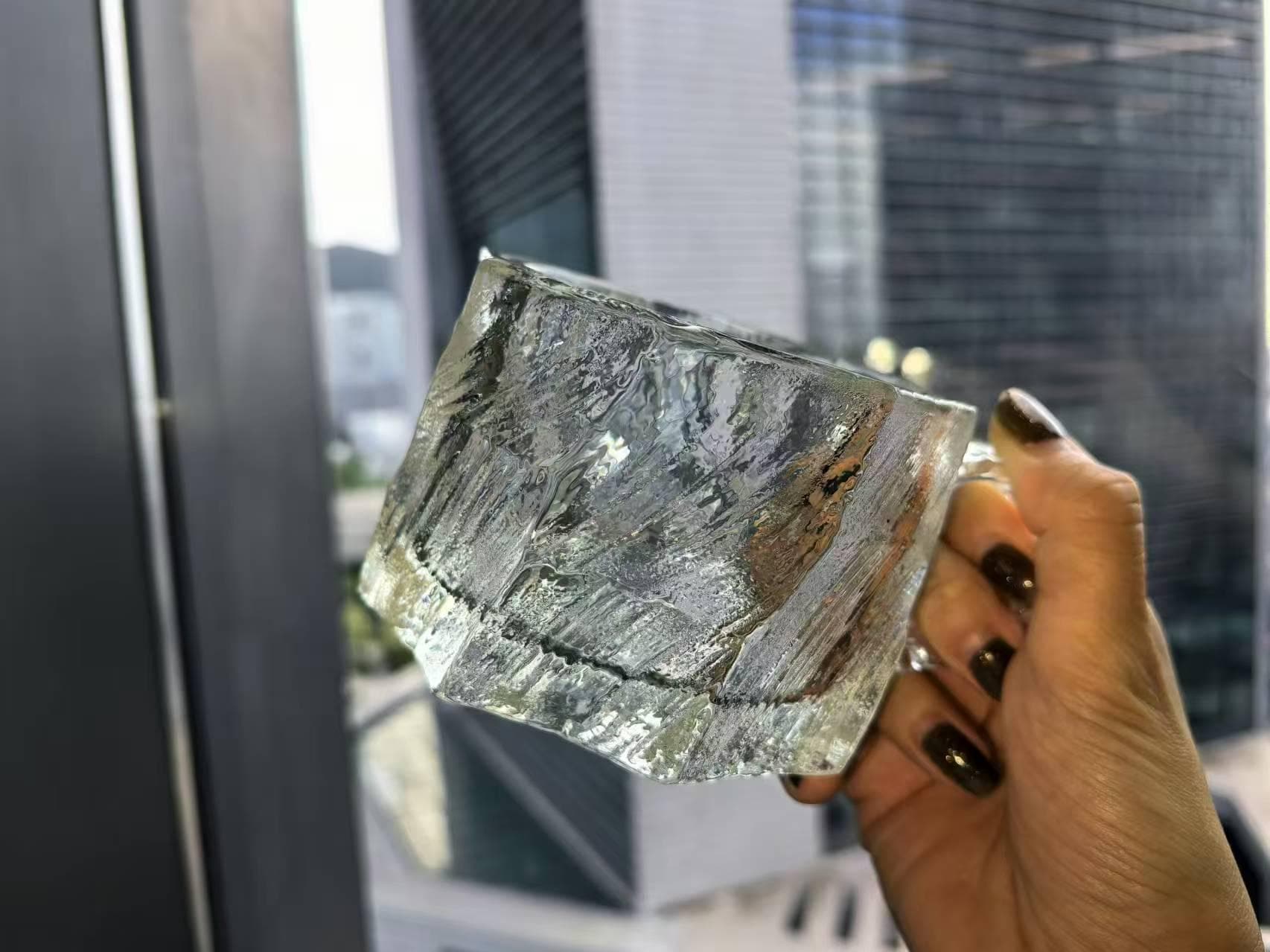 Clear Quartz Coffee Cup Handmade Cup Gifts Energy Crystal Natural ...