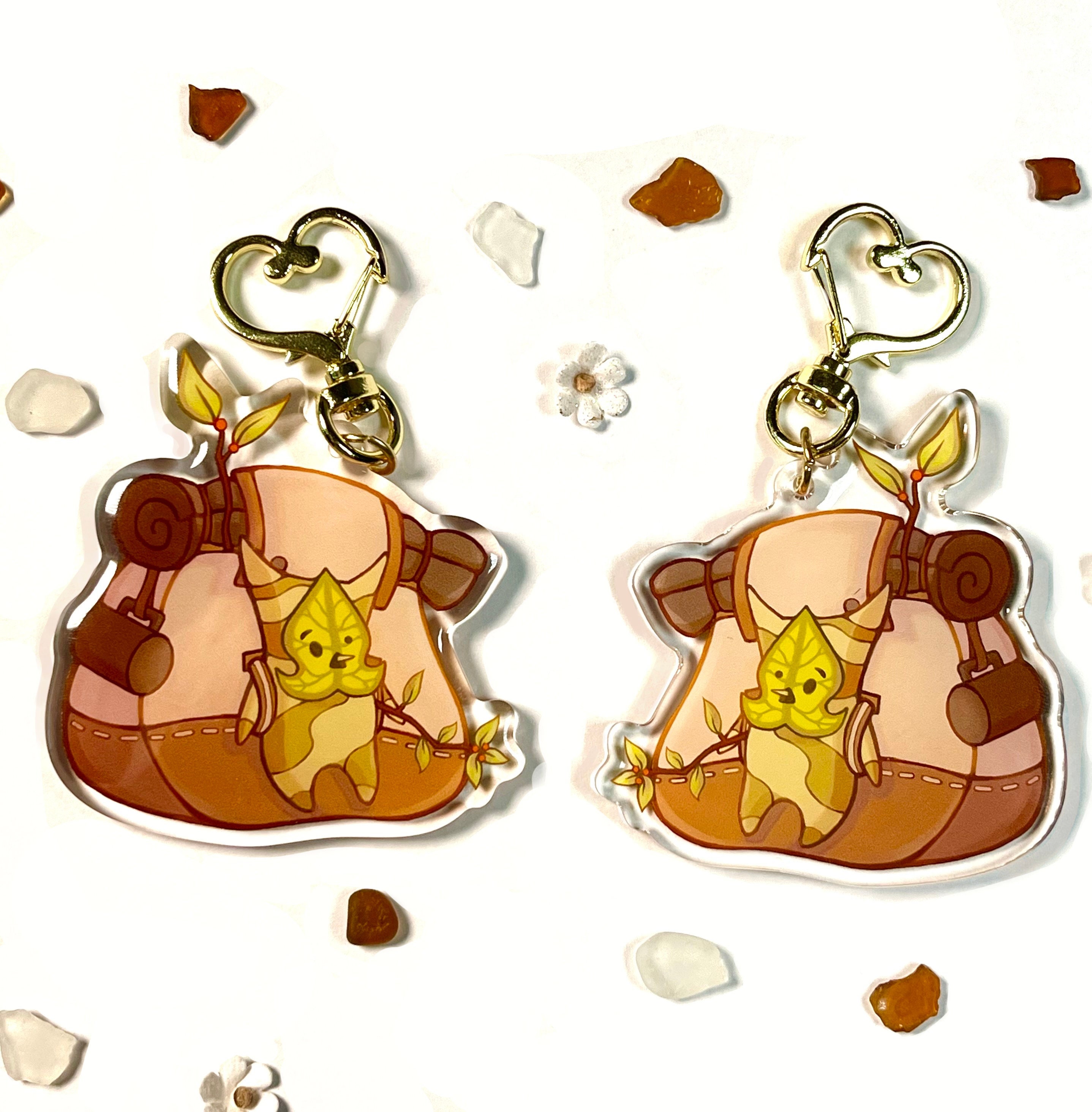 Backpack Korok Acrylic Keychain Charm | the Legend of Zelda Tears of ...