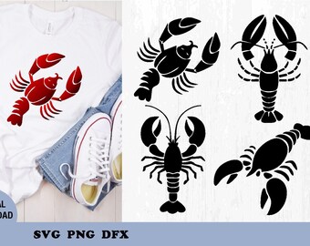 Crawfish Svg - Etsy
