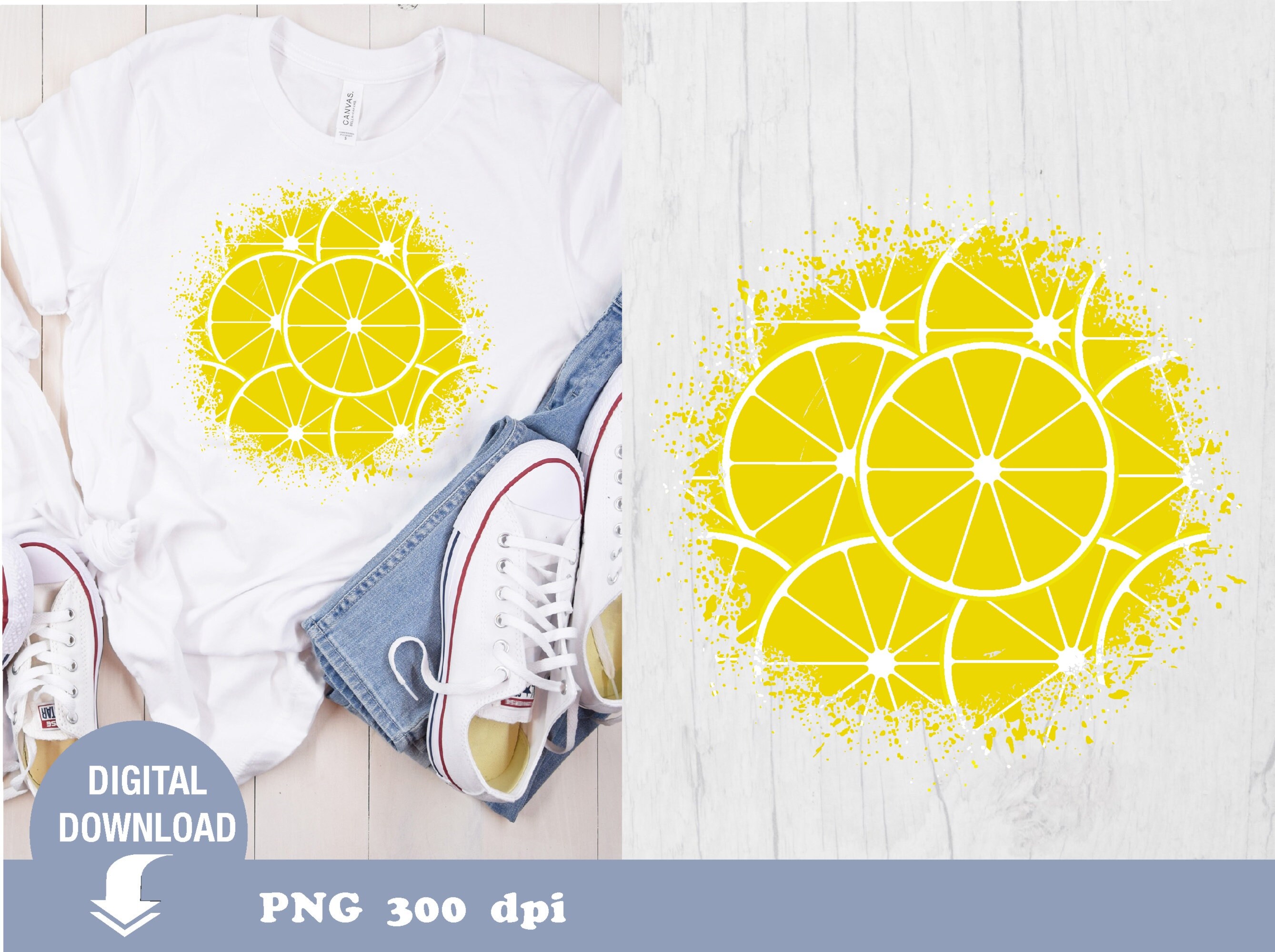 Lemon Bundle, Sublimation, Summer Sublimation, Fruit, Patches, Shirt ...