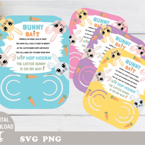 Bunny Tag Svg - Etsy