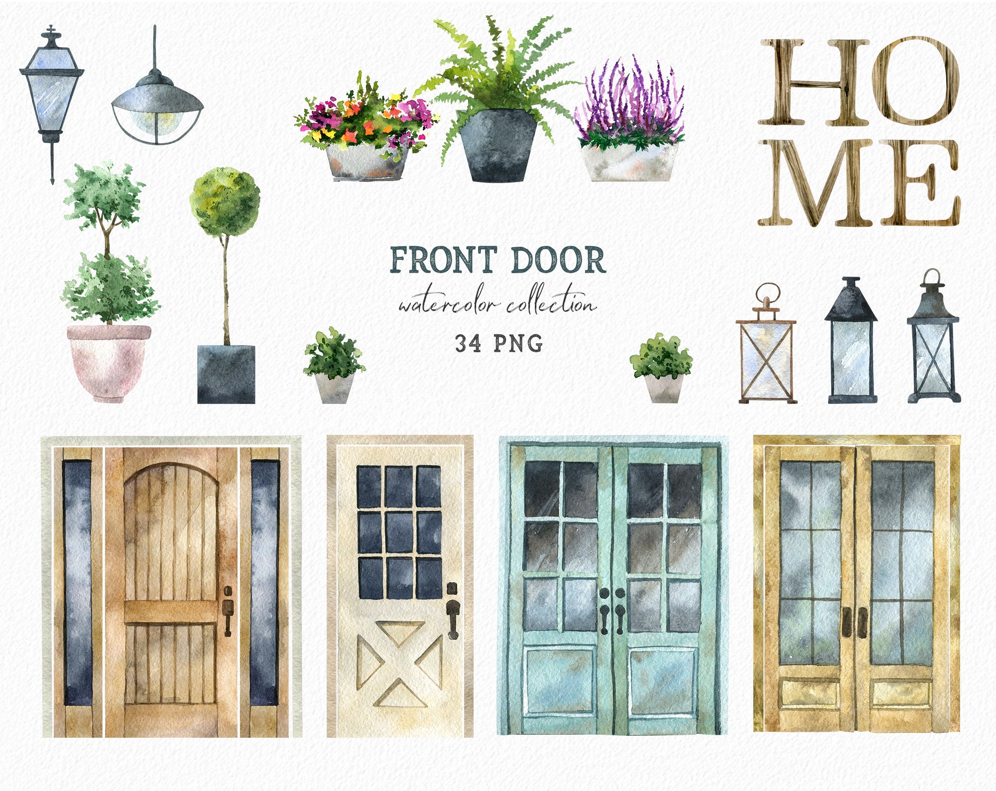 House Front Door Clip Art