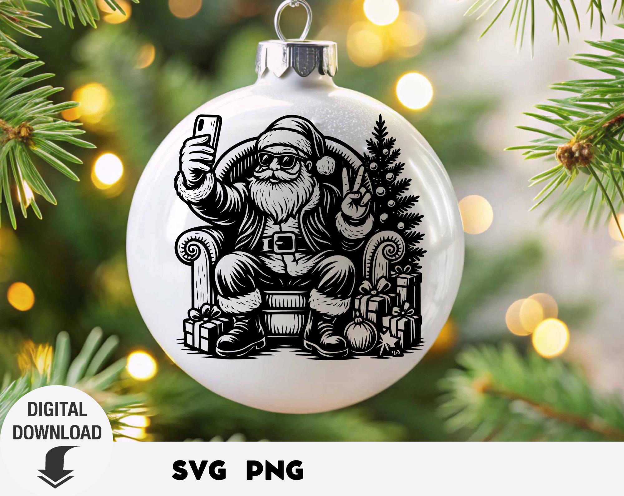 Trendy Santa SVG Bundle, Christmas Sublimation (digital Download) - Etsy