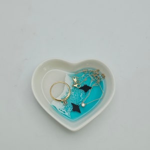 Personalized Manta Ray Ring Dish Ocean Ring Dish bedside Jewelry Holder ...