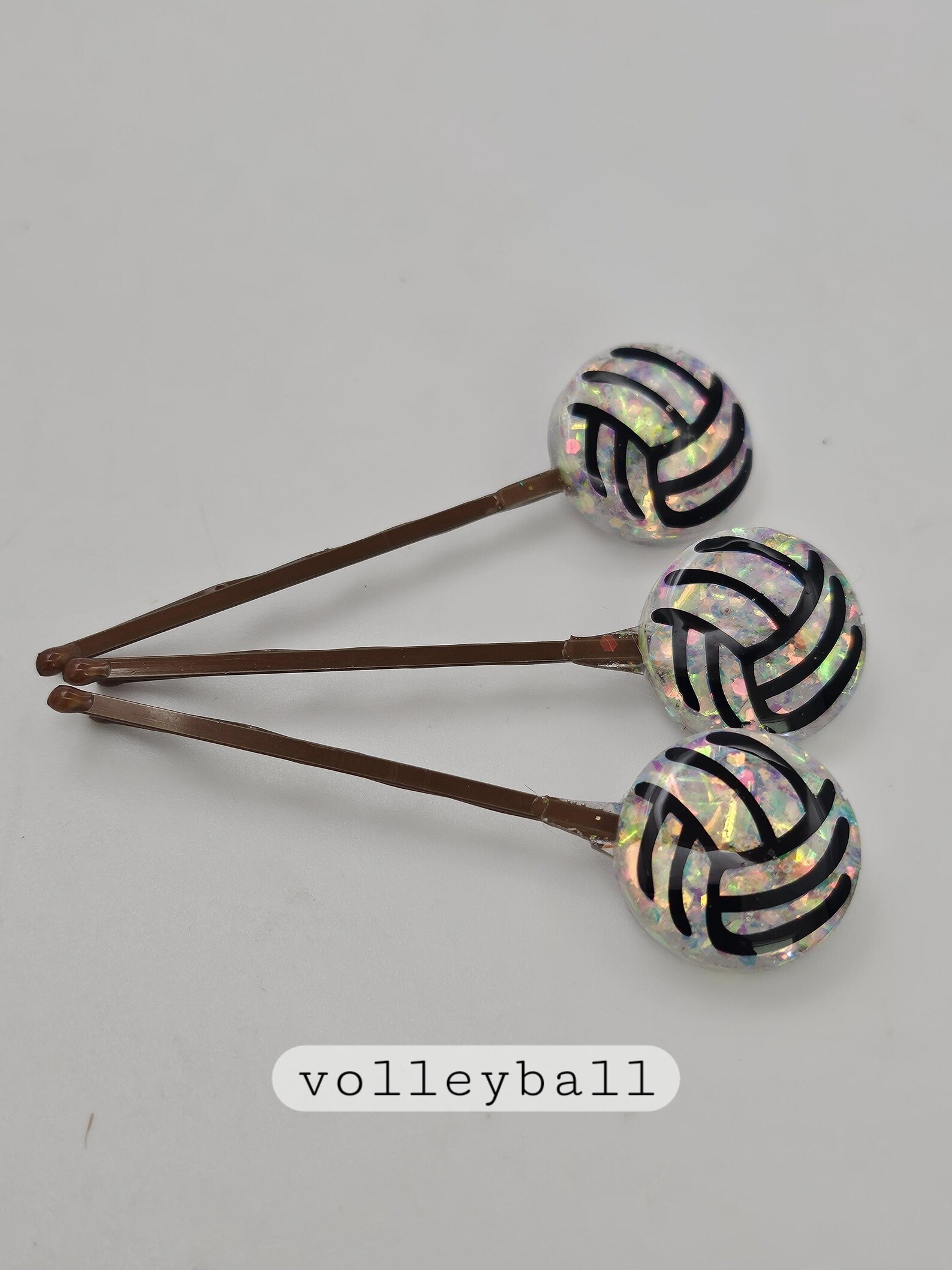 Sports Hair Pin Accessories [softball Baseball Tennis Pickleball ...