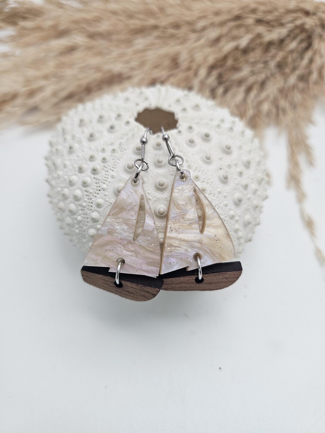 Sailboat Earrings, Nautical Boat Earrings, Sailboat Jewelry, Gift for ...